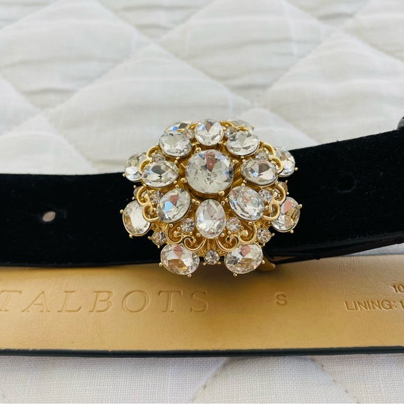 Talbots | Accessories | Talbots 0 Leather Embellished Belt | Poshmark